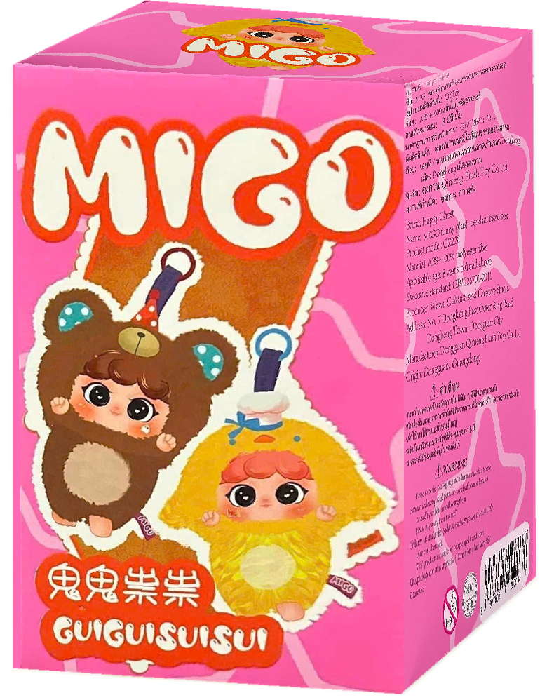 MIGO Happy Ghost Series Plush Dolls, Blind Box | Mangaya