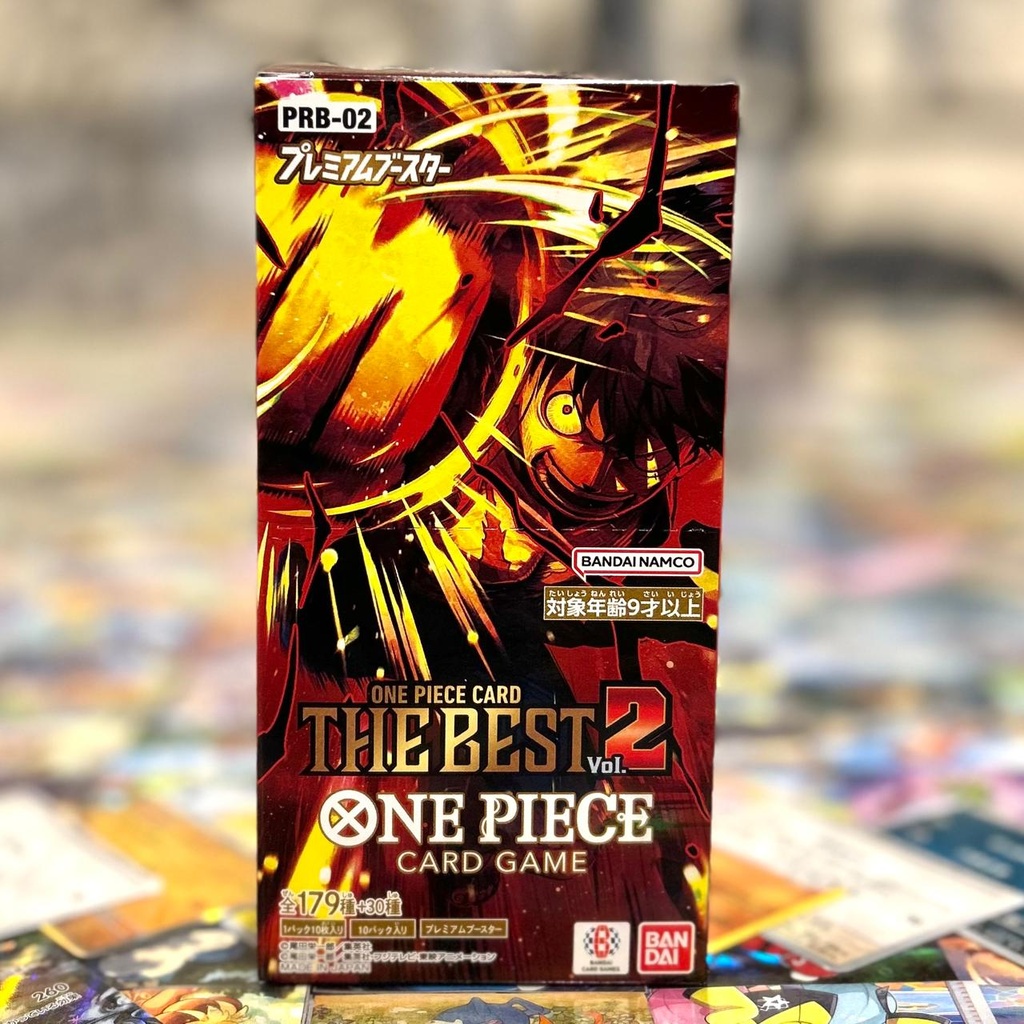 PREMIUM BOOSTER BOX - ONE PIECE CARD THE BEST VOL.2 [ PRB-02 ] JAPANESE ...